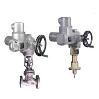 China Chinese Globe Valve Body AUMA SA Multi-turn Electric Control Valve Actuators with LE Linear Thrust Units for sale