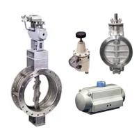 China KOSO 600S 610S Butterfly Valves Fabricated Body Type RING SEAL Type with 6300RA Pneumatic Cylinder Actuators for sale