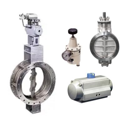 China KOSO 600S 610S Butterfly Valves Fabricated Body Type RING SEAL Type with 6300RA Pneumatic Cylinder Actuators for sale