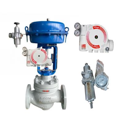 China Chinese Control Valve Flowserve Logix 3200 Series 3200MD-28-D6-E-04-40-0G-00 Valve Psotitioner with Asco 342A SST air Regulator for sale