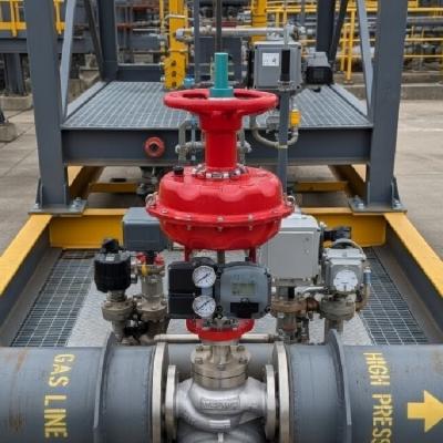 China Masoneilan Control Valves Positioner SVI2 AP-21113111 SVI2 AP-21123121 Chinese Control Valve with Stock for Oil and Gas Station for sale