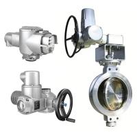 China NEWAY TC Triple Offset Butterfly Valve with AUMA SG Actuator for Power Plant Chemical Industry for sale