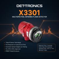 China DET-TRONICS X3301 Multispectrum IR Flame Detector Intelligent Industrial Flame Detector IR Flame Detector for sale