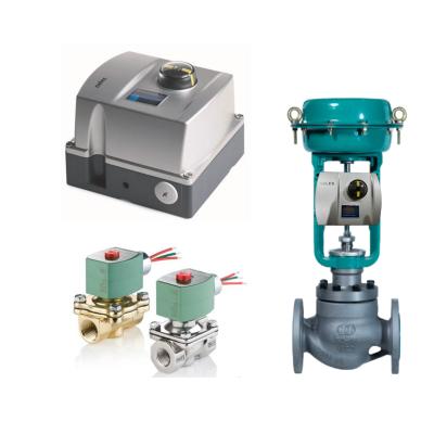China Chuanyi Chinese Control Valve with Valmet Neles ND9000 Series Smart Valve Positioner with ASCO Solenoid Valve for sale