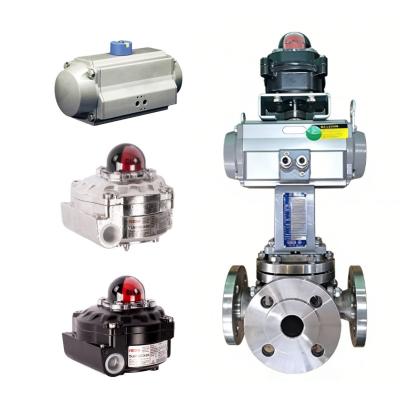 China KOSO 300T 300L Three Way Ball Valve 6300R Actuator Rotork YT870 Limit Switch Petrochemical Oil Gas for sale