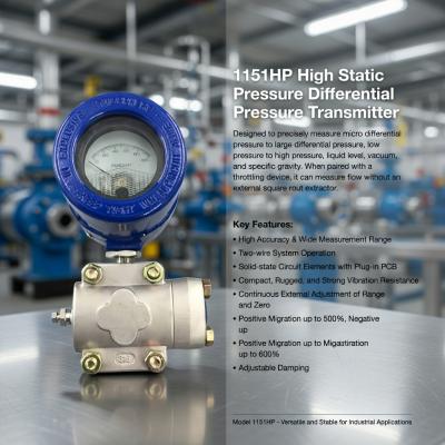 China China SAIC 3151HP 3151DR 3151DP 1151HP 1151DR 1151DP Liquid Gas Steam Digital Differential Pressure Transmitter for sale