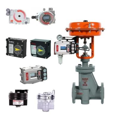 China Chinese Control Angle Valve with Flowserve Smart Positioner Logix 3800 3200MD 520MD/420 PMV P5/EP5 F5-NAM  Rotork YT-300 Booster for sale