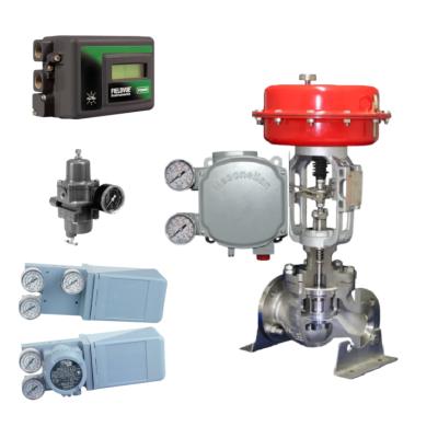 China 4-20mA Power Supply Smart Digital Control Valve Positioner Stainless Steel Masoneilan SVI3 and 4700E Electro Pneumatic Positioner for sale