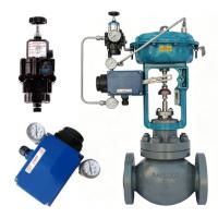 China Wuzhong Quick Change Single Seat Control Valve ATS APS with AZBIL AVP300 Positioner Rotork YT200 Regulator for sale