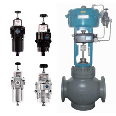 China WUZHONG Quick Change Cage Control Valve ACB APC with Rotork YT200 Filter Regulator for Petrochemical Power for sale