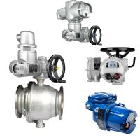 China Electric Control Butterfly Ball Globe Valve Manufacturer With AUMA SA SAR SQ SQR Series Electric Actuator for sale