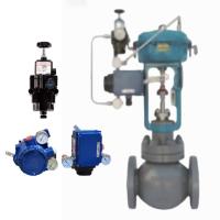 China Wuzhong ASB APB Pressure Balanced Single Seat Control Valve with Azbil AVP300 Positioner Chemical Oil Gas for sale