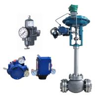 China Wuzhong Cryogenic Regulating Valve ALS ALC Series Azbil Avp200 Positioner for Lng and Low Temp Systems for sale