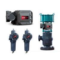 China Chongqing Chuanyi Control Valve with Fi sher DVC6200 Smart Digital Valve Positioner with 67DFR Filter Regulator for sale