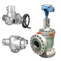 China Wuzhong AESB AEPB Angle Control Valve Quick Replacement with Auma Actuator for Industrial Process for sale