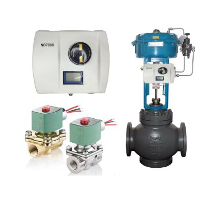 China Wuzhong Control Valve with Valmet Me-sto Neles ND7000 Smart Control Valve Positioner and ASCO Solenoid Valve for sale