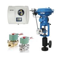China Wuzhong Control Valve with Valmet Me-sto Neles ND7000 Smart Control Valve Positioner and ASCO Solenoid Valve for sale