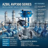 China Azbil AVP307 Digital HART Pneumatic Valve Positioner with 4-20 mA DC Input and ±1.0% F.S. Accuracy for sale