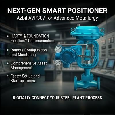 China Azbil AVP307 Digital HART Pneumatic Valve Positioner with 4-20 mA DC Input and ±1.0% F.S. Accuracy for sale