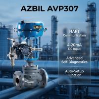 China Azbil AVP300 Series Smart Valve Positioner with HART Communication 4-20 mA Input Signal and Auto-Setup Capability for sale