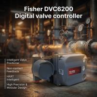 China F-isher DVC6200 Digital Valve Positioner FIELDVUE HART Smart Valve Positioner Control with ASCO 2 Way Solenoid Valve for sale