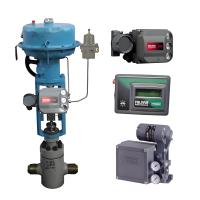 China Pneumatic Control Ball Valve Controller DVC6200 DVC2000 and ASCO Solenoid Valve and FLOWSERVE 3200MD 520MD 3800MD Valve Positioner for sale