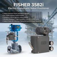 China Original E-merson F-isher 3582i Electro-Pneumatic Valve Positioner with 582i Converter 4-20mA for sale