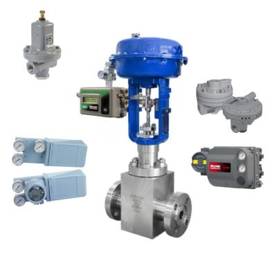 China Oil and Gas Industry FISH- ER Pneumatic Control Valve and Positioner Fish-er DVC2000 DVC6200 3582I and Masoneilan 4700E for sale
