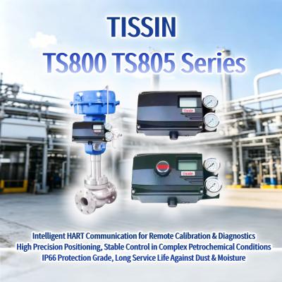China New OEM Tissin TS800 TS805 Series Smart Valve Positioner HART Digital Control Valve Positioner for sale