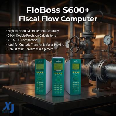 China FloBoss S600+ Flow Calculator Industrial Flow Computer Custody Transfer Gas Liquid Process Flow Controller for sale