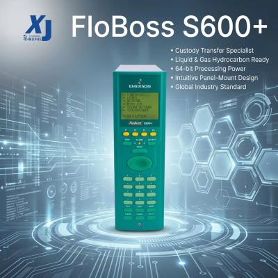 China FloBoss S600+ Flow Calculator Industrial Flow Computer Custody Transfer Gas Liquid Process Flow Controller for sale