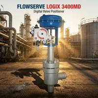China Flowserve Logix 3400MD Digital Valve Positioner with HART Communication IP66 Protection and ±0.5% Accuracy for sale