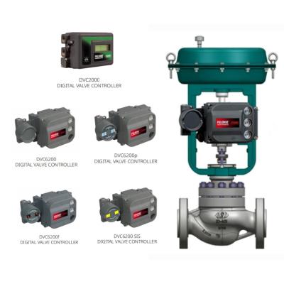 China Fi sher FIELDVUE DVC6200 Digital Valve Positioner Double Acting with Feedback Industrial Automation for sale