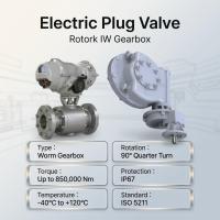 China Rotork IW Series Valve Worm Gearbox Quarter Turn Gear Operator Self Locking Ball Butterfly Plug Valve for sale