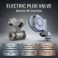 China Rotork IW Series Valve Worm Gearbox Quarter Turn Gear Operator Self Locking Ball Butterfly Plug Valve for sale
