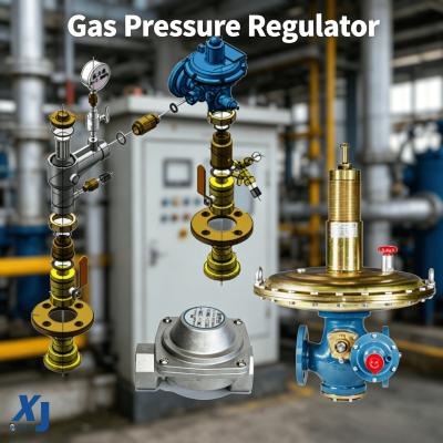 China Supplier Chunhui CHTA CHTB CHTC Controls Direct Acting Gas Pressure Reducing Valve LNG LPG Fuel Gas Pressure Regulator for sale