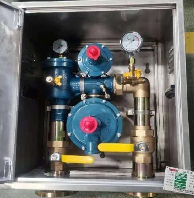 China Gas Filter Pressure Regulating Cabinet China Chunhui Controls OEM Building-level Natural Gas Control Regulator for sale