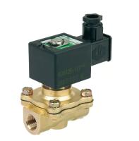 China ASCO 210 Series 2 Way Brass Solenoid Valve Pilot Operated Normally Closed Water Air Gas Fluid Control for sale
