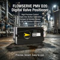 China Flowserve PMV D20 Digital Valve Positioner with HART Communication IP66/NEMA 4X Enclosure and 4-20 mA DC Input for sale