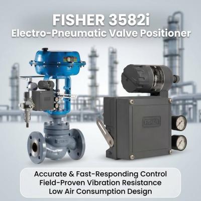 China F-isher 3582i Electro Pneumatic Valve Positioner Competitive Price Fast Delivery for sale