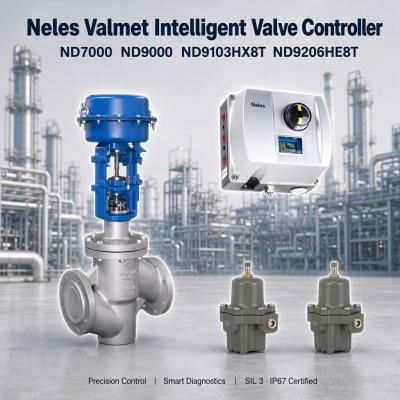 China Brand New Neles Valmet Me Tso ND7000 ND9000 ND9103HX8T ND9206HE8T Pneumatic Smart Digital Valve Controller Positioner for sale