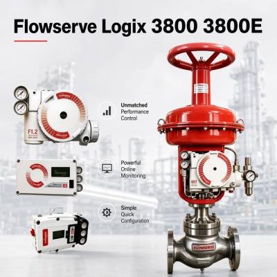 China Flowserve Logix 3800 3800E Digital Valve Positioner Reliable Control Valve Parts in Stock for sale