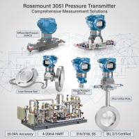 China Rose-mount 3051 Smart Pressure Transmitter with 316L Stainless Steel 4-20 mA DC / HART and ±0.04% of Span Accuracy for sale