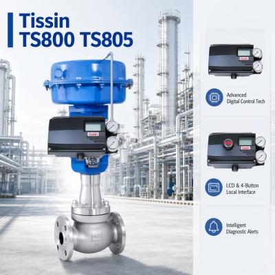 China Tissin TS800 TS805 Series Smart Valve Positioner HART Digital Control Valve Positioner for sale