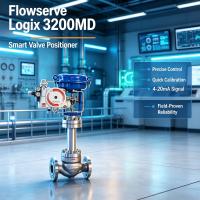 China High Quality Flowserve Logix 3200MD Digital Valve Positioner HART Smart Control with ASCO Solenoid Valve for sale