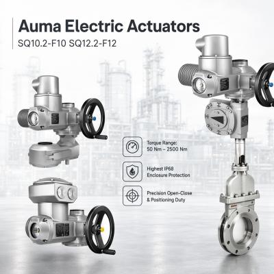 China Brand New Auma Electric Actuators SQ10.2-F10 SQ12.2-F12 Universal Replacement for sale