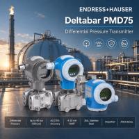 China Endress+Hauser Deltabar PMD75 HART 4-20mA Pressure Sensor Process Instrument Differential Pressure Transmitter E+H for sale
