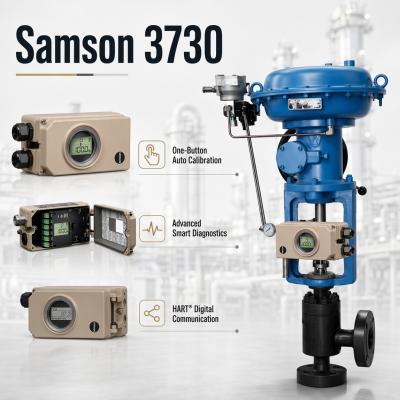 China New Samson 3730 Smart Valve Positioner HART Digital Pneumatic Actuator Controller for sale