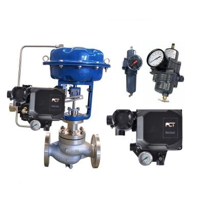 China FCT FT600 Electro Pneumatic Actuator Controller Smart Control Valve Positioner Double Acting with Fi-sher 67C 67D for sale