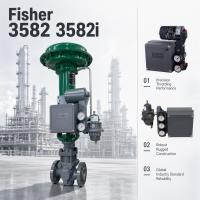 China F-isher 3582 3582i Pneumatic Control Valve Positioner Industrial Automation System Linear Actuator Valve Controller Supplier for sale